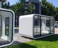 China Luxury Micro Space Capsules and Apple Pods Prefabricated Luxury Sunrooms for Stores and Offices for sale