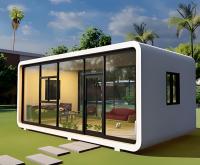 China Luxury Micro Space Capsules and Apple Pods Prefabricated Luxury Sunrooms for Stores and Offices for sale