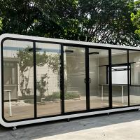 China Modern 20ft Apple Capsule Pod & 40ft Mini Mobile Pod, Prefabricated Container Tiny Homes for Living & Leisure for sale