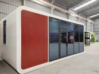 China Luxury Prefabricated Apple House Comfortable and Stylish Prefab Homes Futuristic House for sale