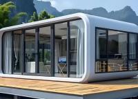 China Luxury Prefabricated Apple House Comfortable and Stylish Prefab Homes Futuristic House for sale