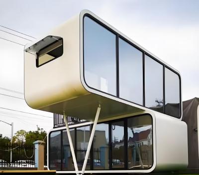 China Luxury Prefabricated Apple House With Double Glazed Windows and Thermal Insulation for Year Round Comfort Living for sale