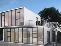 China Luxury Prefabricated Apple House With Double Glazed Windows and Thermal Insulation for Year Round Comfort Living for sale
