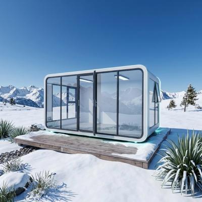 China Tiny Modular Cabin, Easy Disassembly & Assembly, High Quality Sandwich Panel, Trendy Small Living House for Bedroom Use for sale