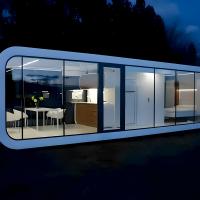 China Tiny Modular Cabin, Easy Disassembly & Assembly, High Quality Sandwich Panel, Trendy Small Living House for Bedroom Use for sale