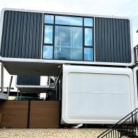 China Customizable Two Story Apple Capsule Villa With Balcony and Large Windows for Family Vacation or Boutique Hotel for sale