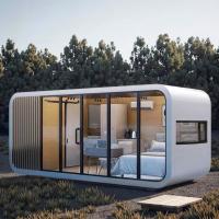 China Prefab House Pod Capsule Hotel Room Sleeping Cabin Bedroom for  Prefab Steel Villa  Constructed From  Sandwich Panel Material for sale