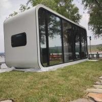 China Prefab House Pod Capsule Hotel Room Sleeping Cabin Bedroom for  Prefab Steel Villa  Constructed From  Sandwich Panel Material for sale