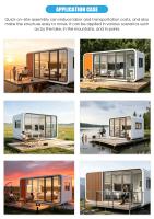 China Portable Prefab Apple Pod Home With Rooftop Terrace and Sliding Doors for Scenic Campsite or Glamping Site for sale