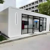China Stylish Compact Prefab Dwellings, Easy-to-Assemble Portable Design with Flat & Sandwich Panels to Meet Different Usage Needs for sale