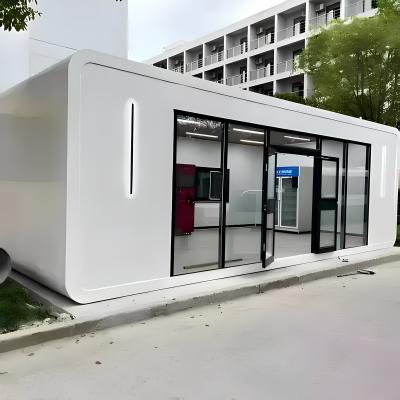 China Stylish Compact Prefab Dwellings, Easy-to-Assemble Portable Design with Flat & Sandwich Panels to Meet Different Usage Needs for sale