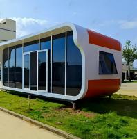 China High Quality Modern Design Modular Prefab Tiny Houses, Galvanized Square Steel Frame, Flat Sandwich Panel for Living Use for sale