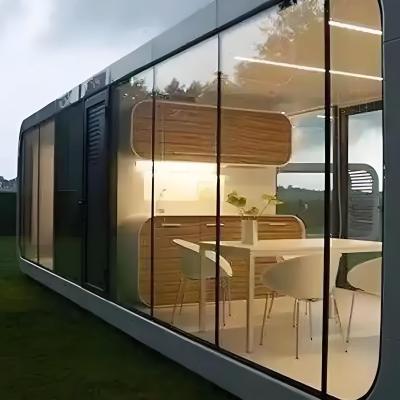 China Quality Choice Prefab Cottage Apple Cabin Eco-Friendly Apple Cabin Steel Structure Apple Cabin for sale