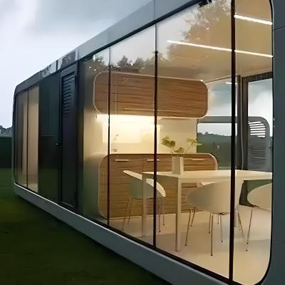 China Trendy New Modular Apple Cabin, Waterproof Steel Framed Prefab Housing with Solid Durable Design for Daily Outdoor Use for sale