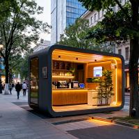 China Steel Structure Apple Cabin with Sandwich Panel, Mobile Unit for Homestay, Warehouse, Events, Board Room, Shop & Office for sale