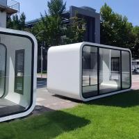 China Steel Structure Apple Cabin with Sandwich Panel, Mobile Unit for Homestay, Warehouse, Events, Board Room, Shop & Office for sale