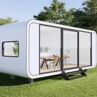 China Premium Movable Modular Apple Cabin Prefab Container House for Hotel Accommodation Tiny Vacation Villa Home for sale