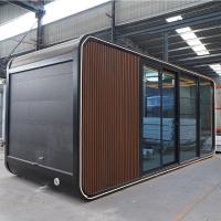 China Sturdy Steel Apple Cabin Prefab Pod Solar Powered Eco-Friendly Backyard Studio Heat Insulated Waterproof for sale