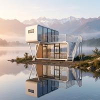 China Prefabricated Apple Mobile Container Cabin, Weather Proof Portable Buildings for Commercial Hotels and Indoor Bedrooms for sale