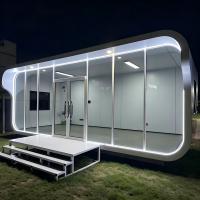 China All Weather Resistant Steel Prefab Pod Villa, Preassembled Modular Tiny Building for Hospitality Apple Storage Warehouse for sale