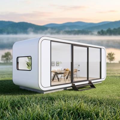 China Environment Oriented Robust Steel Preassembled Chalet, Simple Split Pack Container Premise for Park Supporting Construction for sale