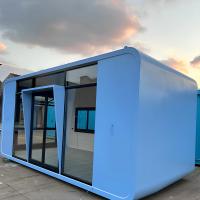 China Solid Steel Prebuilt Hut, Easy Split Pack Prefabricated Box Structure for Suburban Camping Base Construction for sale