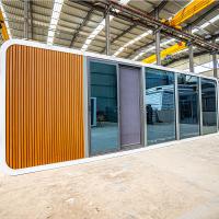 China Long-Lasting Steel Prebuilt Cottage, Trouble-Free Split Pack Prefab Box Structure for Glamping Campground Construction for sale