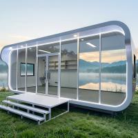 China Eco-Centric Steel Prefabricated Bungalow, Effortless Knockdown Modular Container Unit for Glamping Base Auxiliary Construction for sale