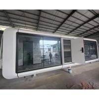 China China Manufacturer's Yoncheng Luxury Hotel Prefab Steel Structure Space Capsule House Solar Powered Eco-Friendly Waterproof for sale