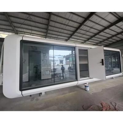 China China Manufacturer's Yoncheng Luxury Hotel Prefab Steel Structure Space Capsule House Solar Powered Eco-Friendly Waterproof for sale