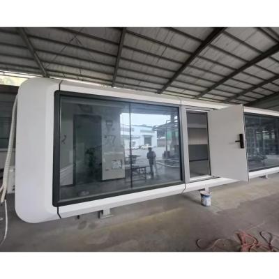 China Modern High-Tech Stylish Mobile Space Capsule Home High Quality Steel Structure Solar Panels Waterproof Eco-Friendly Intelligent for sale
