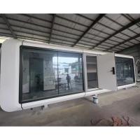 China Competitive Price Sustainable Camping Eco Friendly Steel Structure Prefabricated Living Space Capsule Solar Panels Waterproof for sale