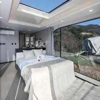 China Ready-Made Steel Structure Prefab Vessel House Mobile Capsule Home Waterproof Feature Detachable Space Option for Kitchen Villa for sale