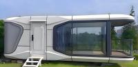 China Best-Selling Modern Prefabricated Space Capsule House Modern Mobile Futuristic House for sale