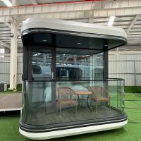 China Eco-Friendly Modern Design Prefab House Economical Container Home Office Space Capsule Steel Structure for Outdoor Mobile Living for sale