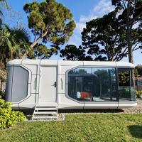 China Factory Direct Outdoor Camping Cabin House Mobile Home Prefabricated Space Capsule for Hotel Use Intelligent System Sales for sale