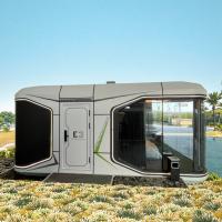 China Factory Direct Outdoor Camping Cabin House Mobile Home Prefabricated Space Capsule for Hotel Use Intelligent System Sales for sale