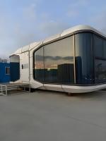 China Manufacturer Direct Contemporary Prefab Steel Villa Custom Designed Tiny Home Inspired by Space Capsules Modular Tiny House for sale