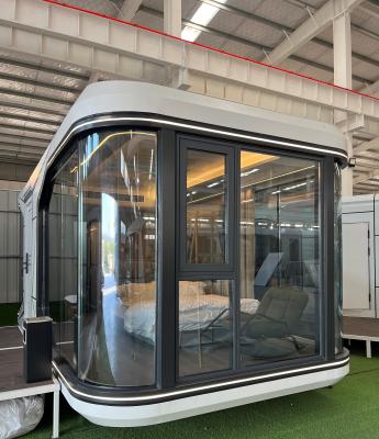 China Future-Style Mobile Capsule Housing Prefabricated Steel Container Houses Independent Space for Use  Modular Tiny House for sale