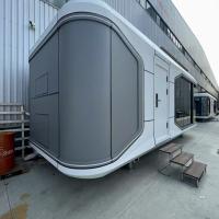 China Modern Future Prefabricated Houses Hotel Villas Shops with Mezzanine Panel Container Guest Rooms Steel House-for Hotels Shops for sale