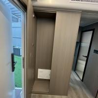 China Luxury 2 Bedroom Modular Prefabricated Space Capsule House Tiny Home Cabin Steel Waterproof Container Houses for sale