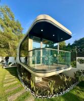China Bestselling Capsule Prefabricated Modern Container Capsule Houses, Capsule Mobile Houses for sale