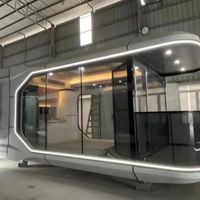 China The Best-selling Space Capsule Prefabricated Modern Container Space Capsule Houses and Space Capsule Mobile Houses. for sale