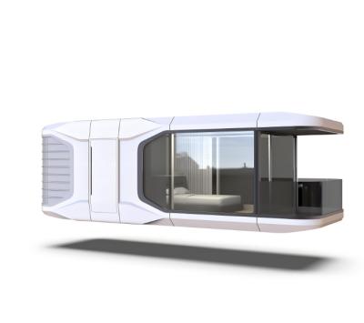 China Popular Space Capsule Home Space Capsule Outdoor Mobile Space Capsule with Kitchen and Bath for sale