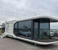 China Popular Space Capsule Home Space Capsule Outdoor Mobile Space Capsule with Kitchen and Bath for sale
