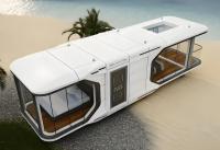 China Popular Space Capsule Home Space Capsule Outdoor Mobile Space Capsule with Kitchen and Bath for sale
