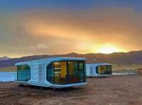China Modern Luxury Prefabricated Steel Container Villa ,potable House Equipped with Hotel or Portable Residential Intelligent Systems for sale