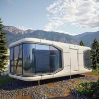 China High Quality  Modular Steel Prefab House for Villa Hotel Office Resort Fast Delivery Space Capsule Apartment Vessel House for sale
