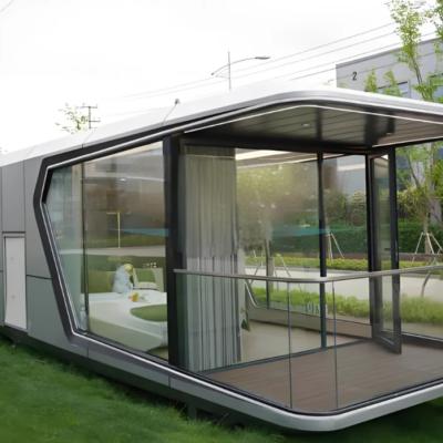China Popular Mobile Outdoor Capsule Houses Household Prefab with Kitchen and Bathroom for sale