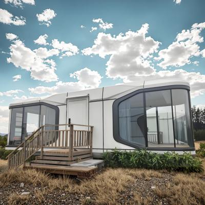 China Factory Direct Modern Square Outdoor Travelling Camping Custom Prefab Houses Eco-Friendly Waterproof Durable Safe Easy for sale